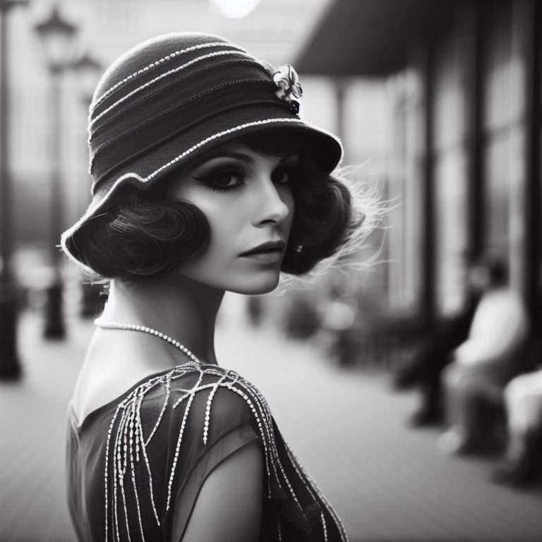 Chapeau Cloche Femme Annee 20
